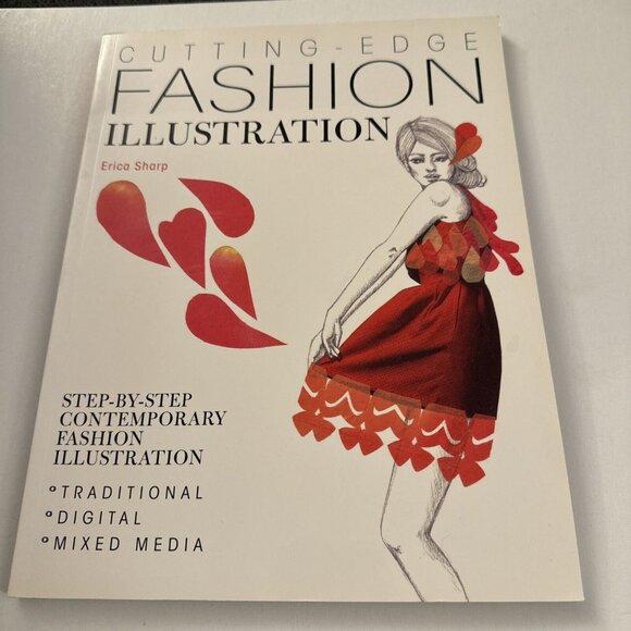 Other | Cutting Edge Fashion Illustration Erica Sharp Art Book Pd1 ...